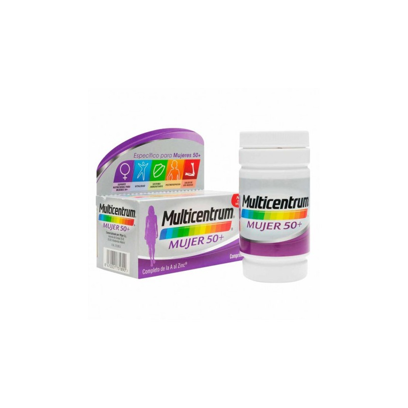 Comprar Multicentrum Mujer 50+ Comprimidos | Farmainstant.com