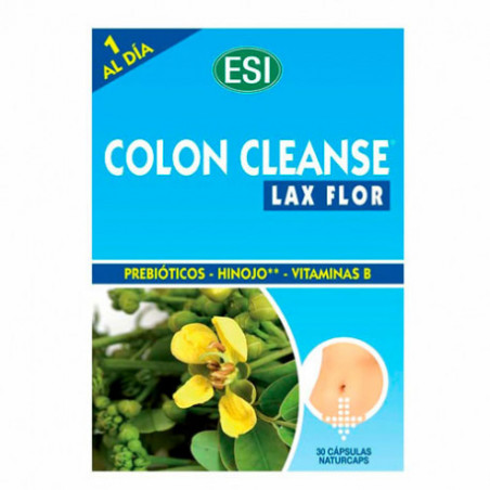 Comprar COLON CLEANSE LAX FLOR ALOE VERA 30 CÁPSULAS - Farmainstant.com