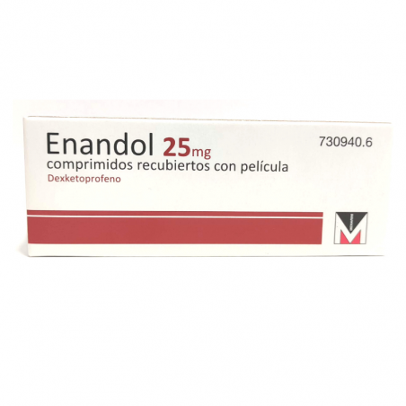 Comprar Enandol 25mg Comprimidos Dexketoprofeno | Farmainstant.com
