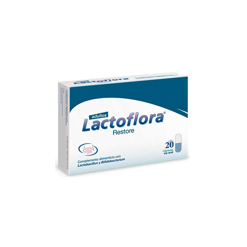Comprar Lactoflora Restore Adultos 20 cápsulas | Farmainstant