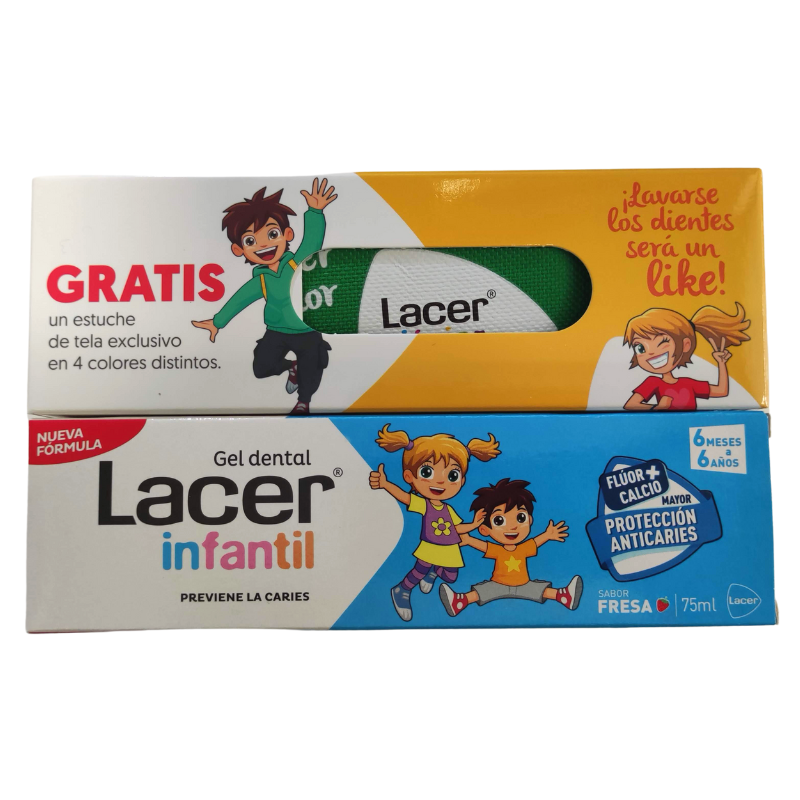 Comprar Lacer gel dental infantil fresa 50ml - Farmainstant.com