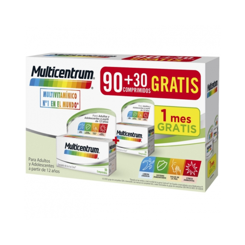 Comprar Multicentrum comprimidos | Farmainstant.com