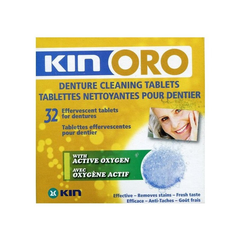 Comprar Kin oro tabletas limpiadoras 30 tabletas - Farmainstant.com