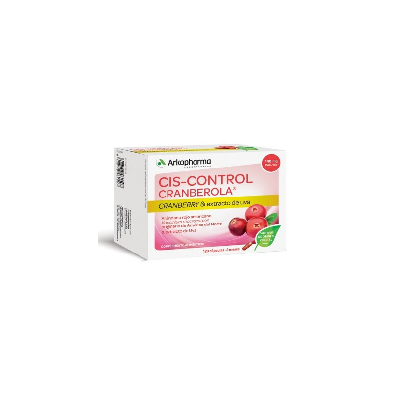 Comprar Cis-Control Cranberola Plus 60 capsulas | Farmainstant.com
